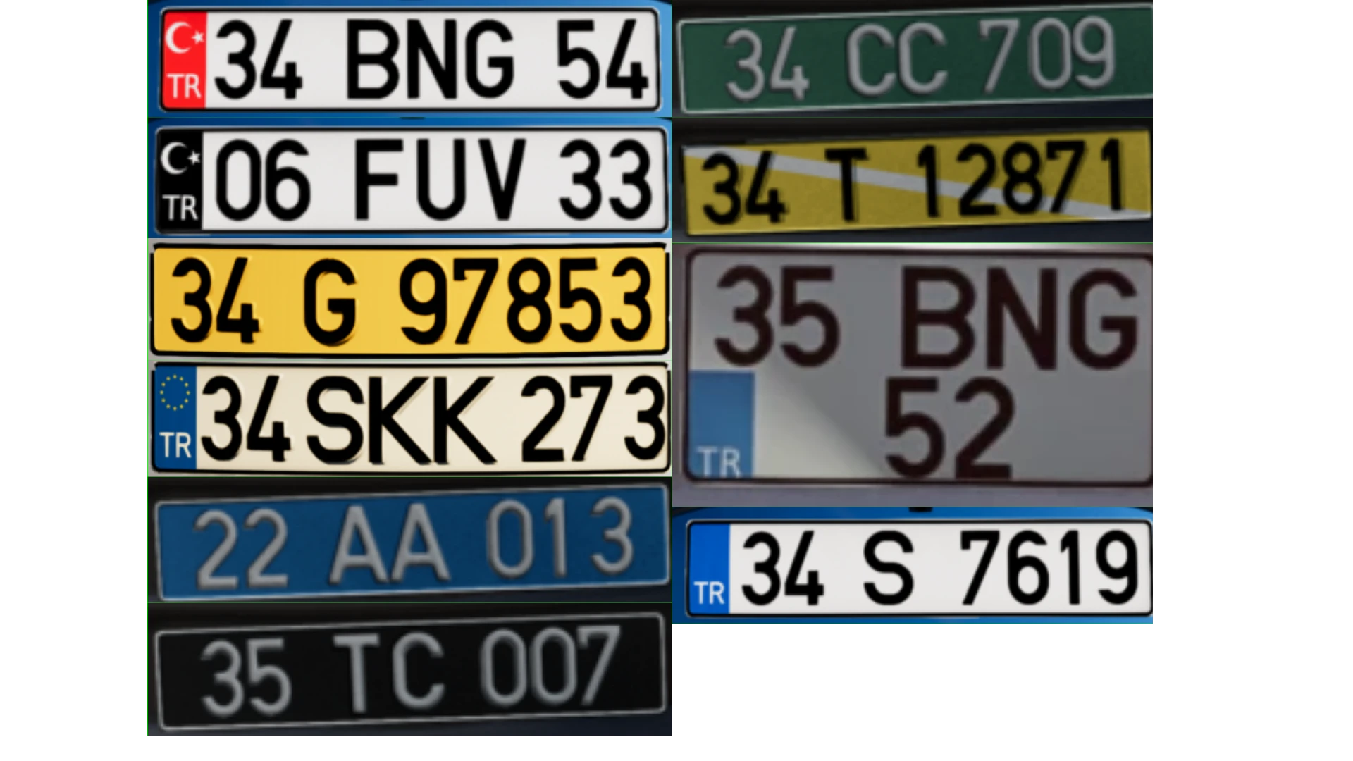 Turkish Modern APP Plate V1.3 (3+ NEW US Square Plates and more.) 0.36 ...