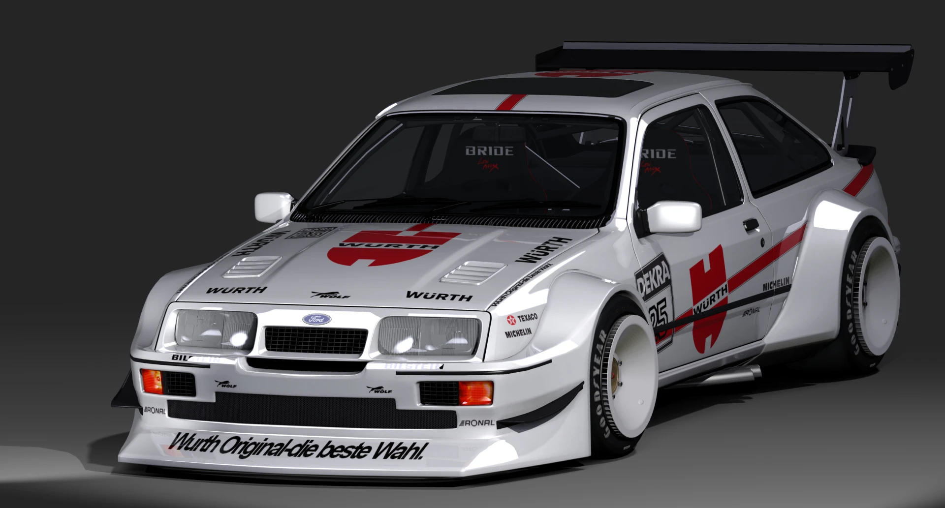 Ford Sierra RS500 TimeAttack 1.0 - Assetto Corsa