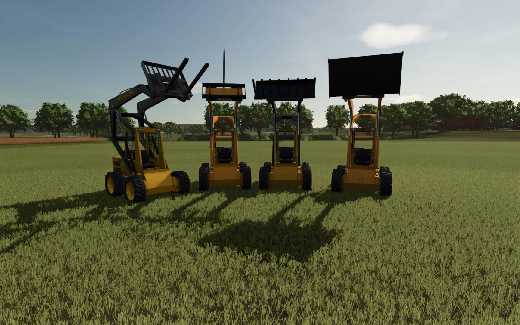 New Holland L555 and John Deere 675/B v 1.0 - FS25