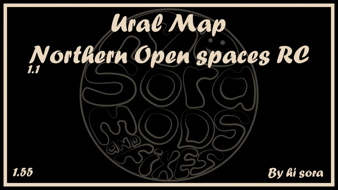 Ural Map - Northern Open Spaces RC v1.1.1 - ETS 2