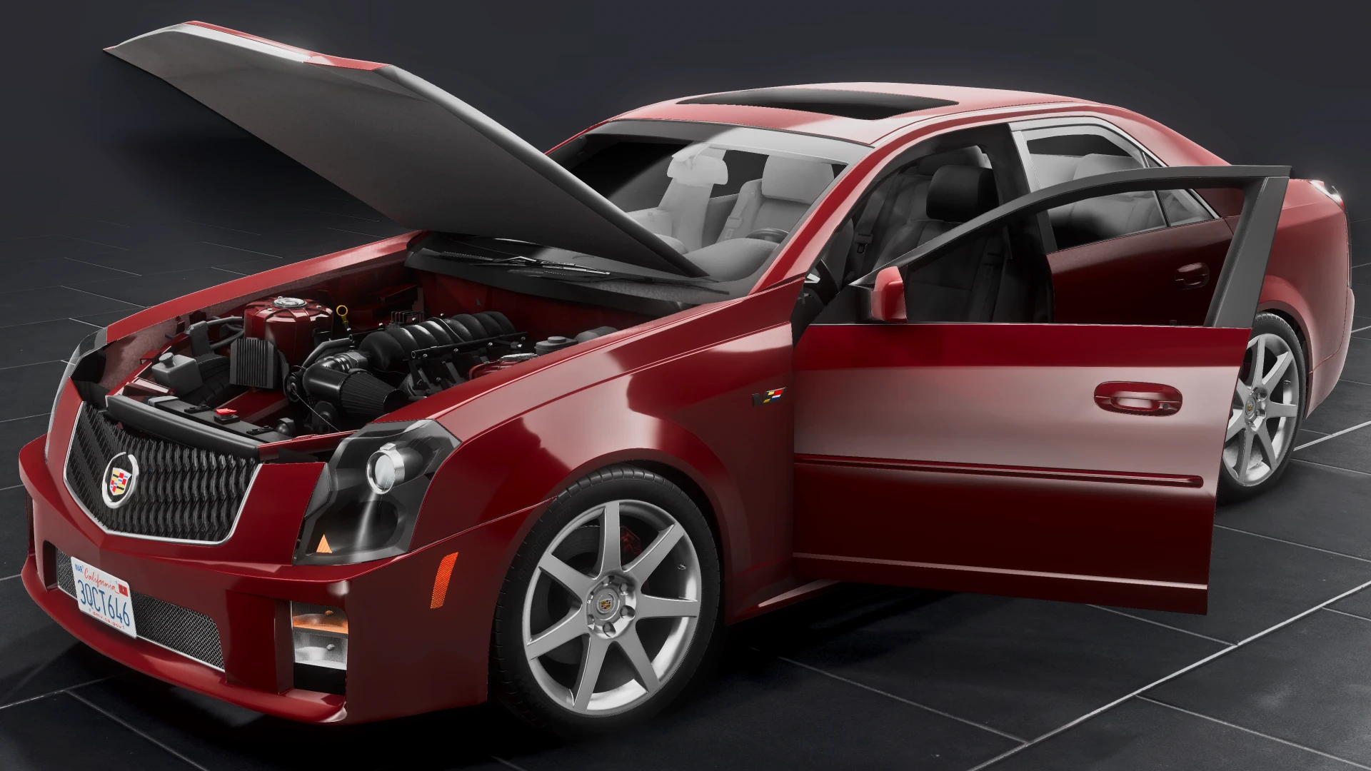 Cadillac CTS - V v1.0 (2003 - 2007) V.2 - BeamNG.drive
