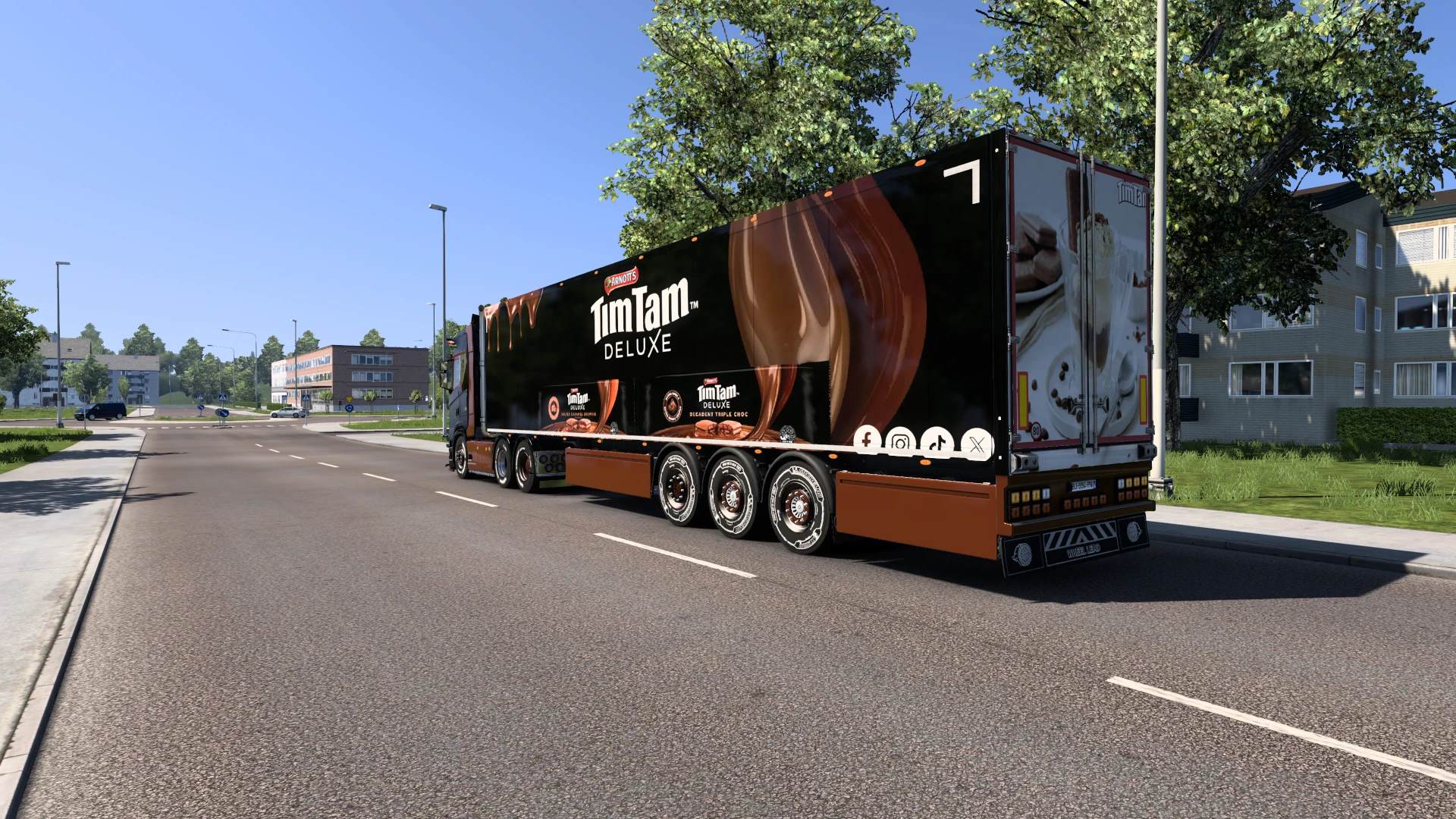 TimTams Food Trailer Skin 1.0 - ETS 2