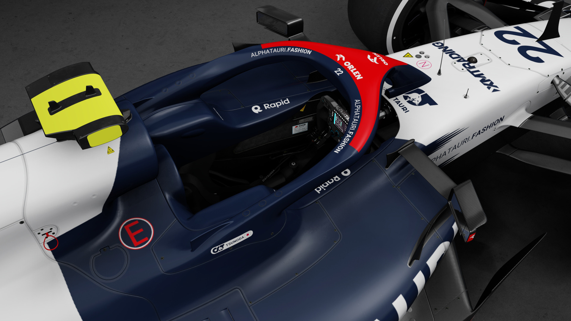 RSS Formula Hybrid 2022 AlphaTauri AT04 Livery 1.3 - Assetto Corsa