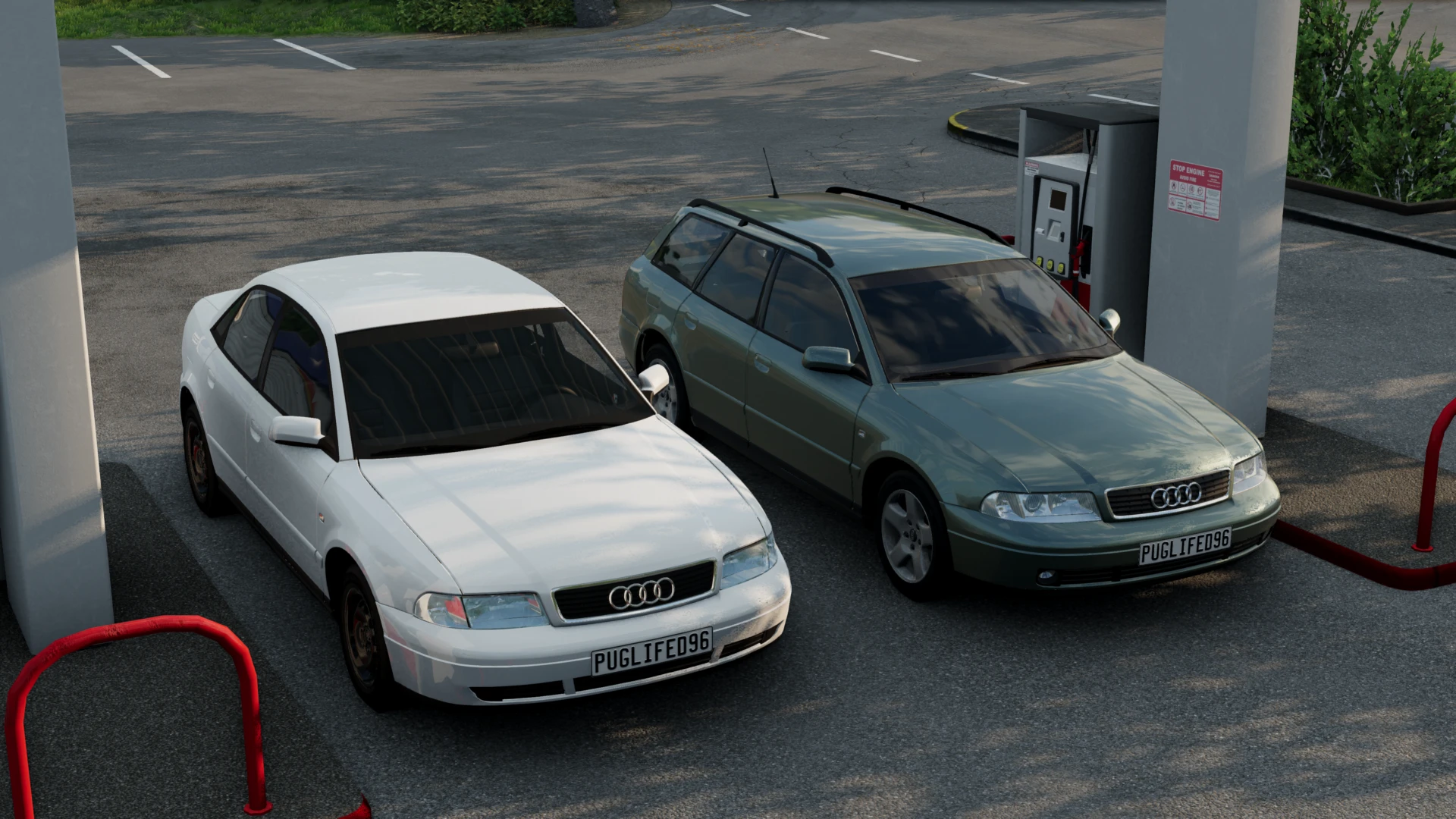 Audi A/S/RS4 B5 1.3 - BeamNG.drive