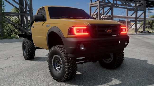 Ford Ranger Custom 2008 v1.0 - BeamNG.drive