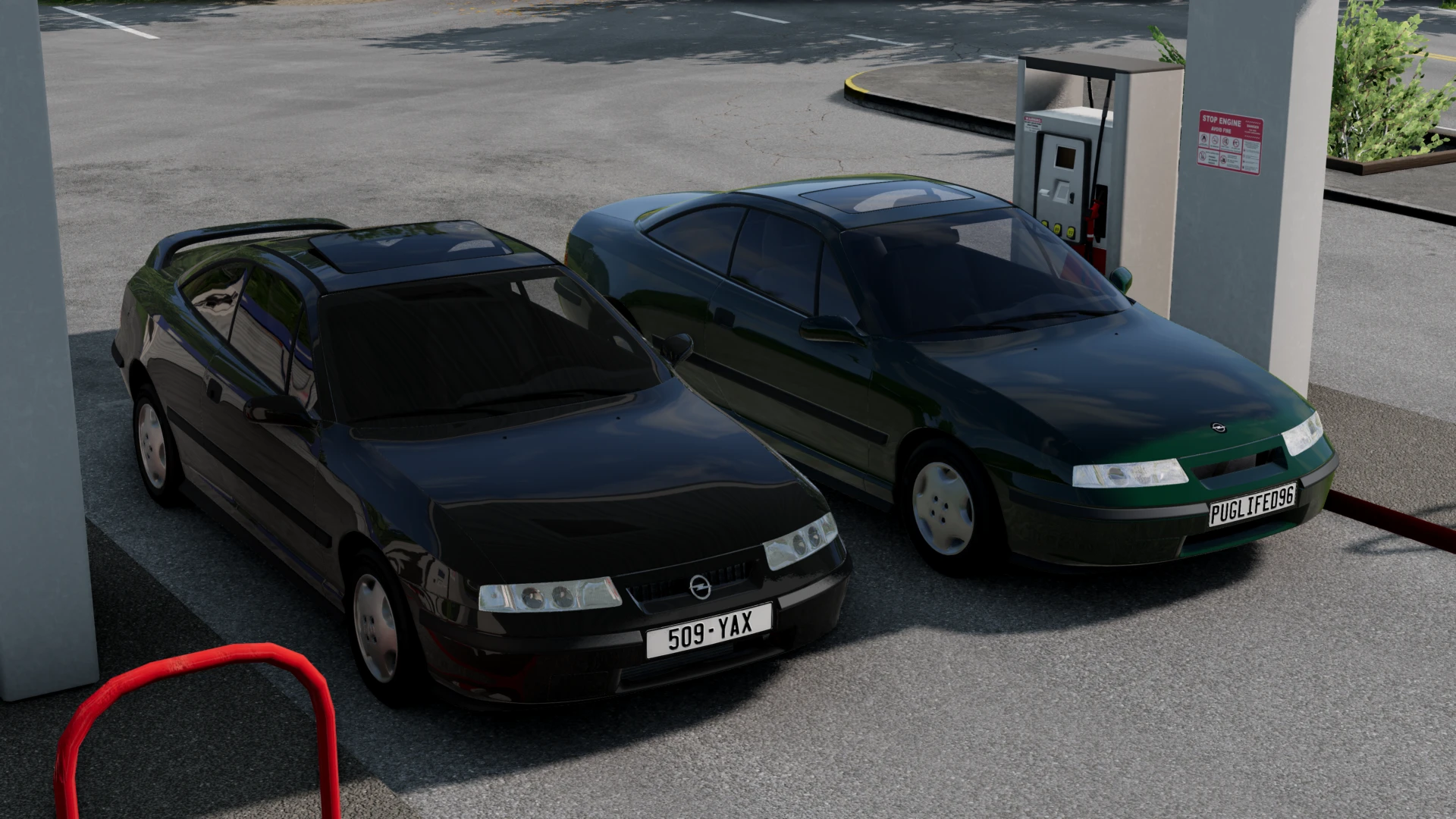 Opel Calibra 1.1 - BeamNG.drive