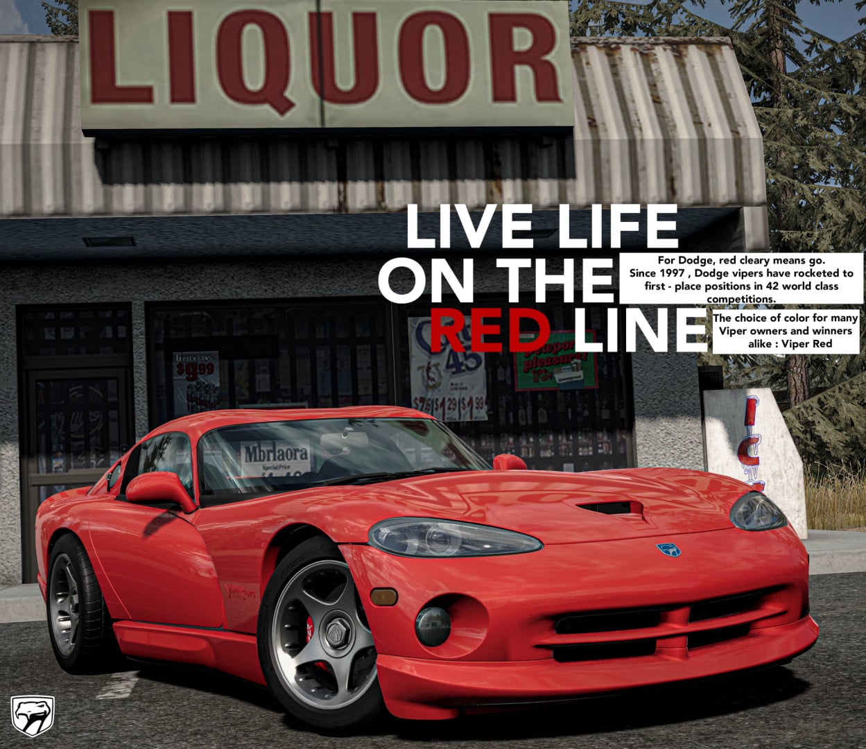 1996 Dodge Viper Gen 2 1 - BeamNG.drive