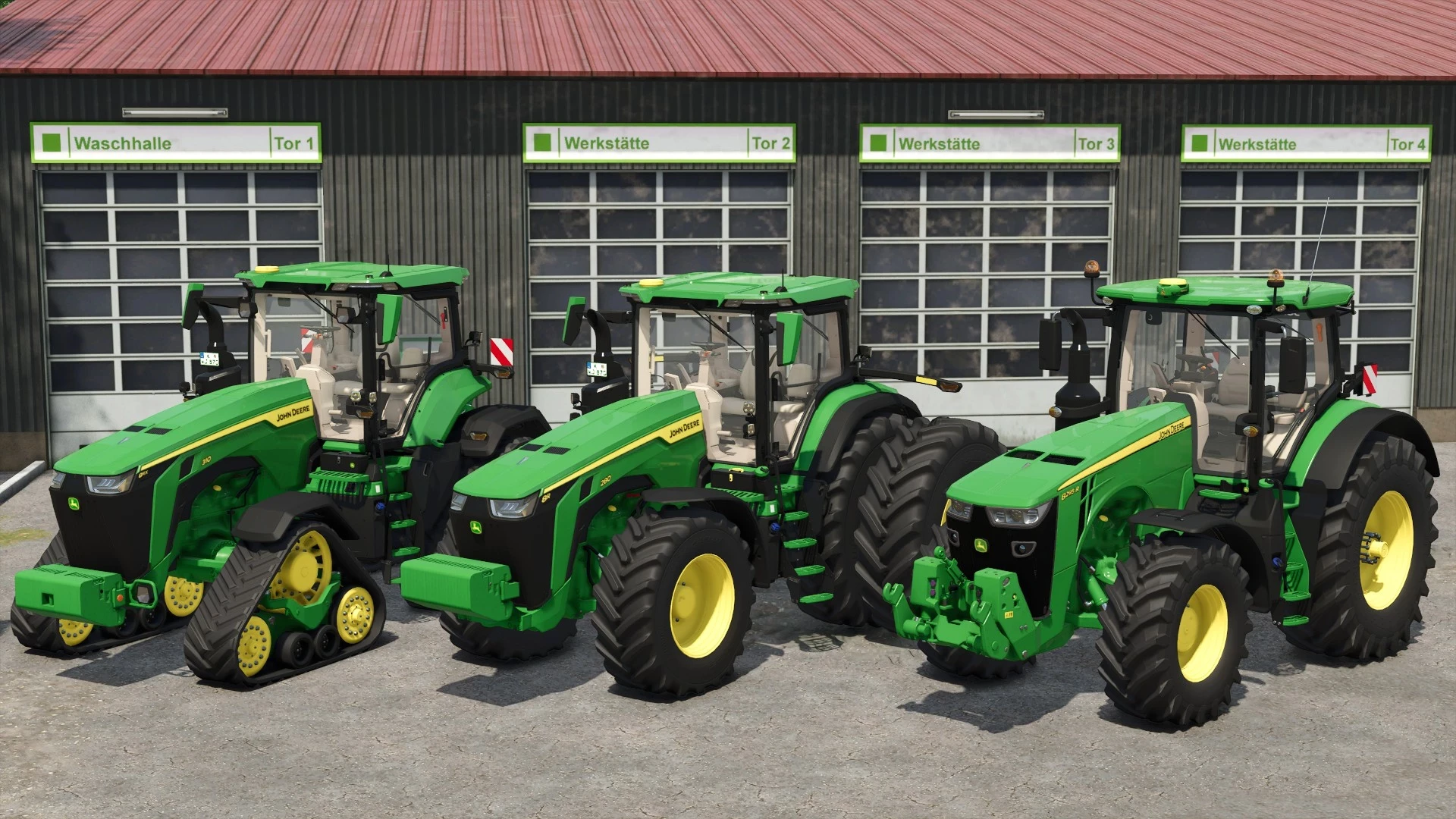 John Deere 8R & 8RX Series v 1.0 - FS25