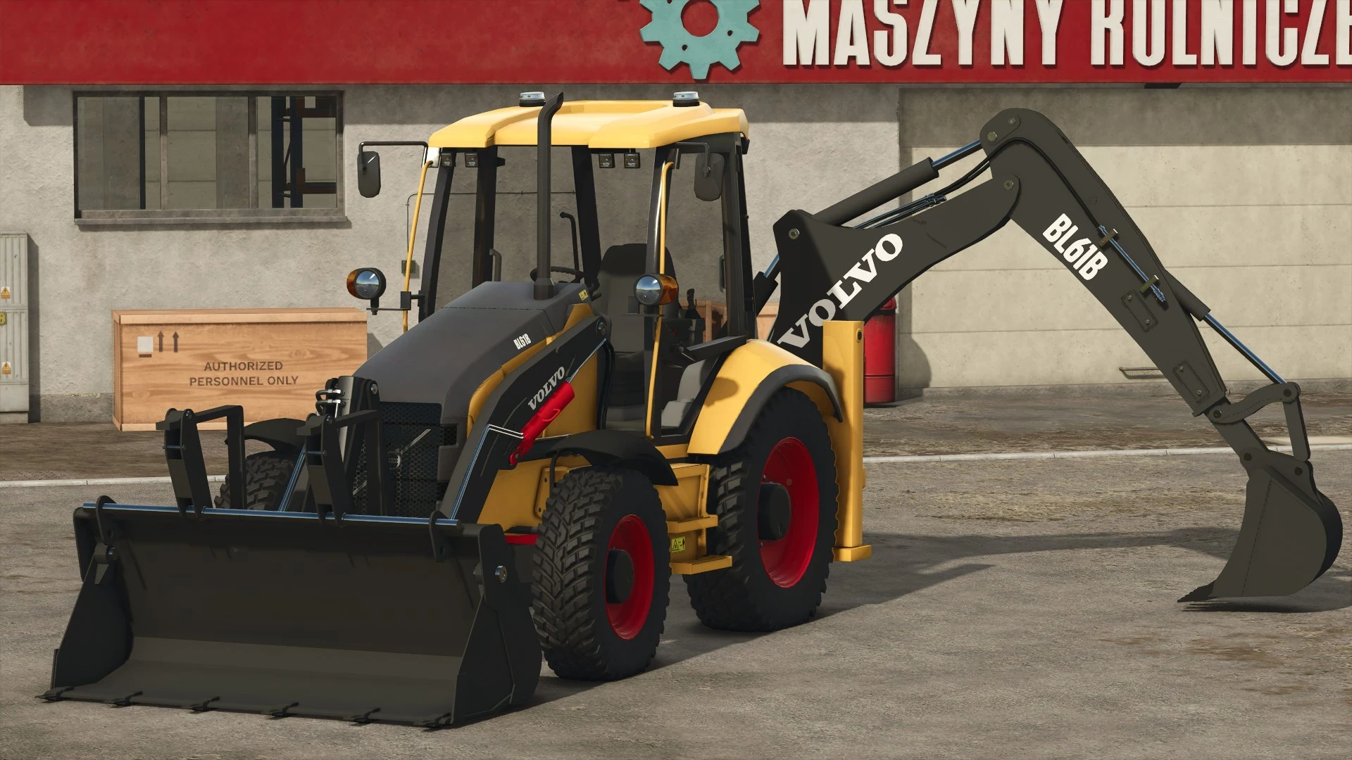 Volvo BL61B Backhoe Loader v 1.0 - FS25