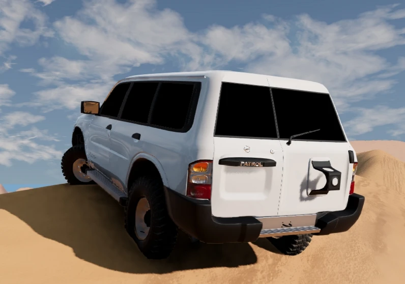 Nissan Patrol 2002 iraq 1.6 - BeamNG.drive