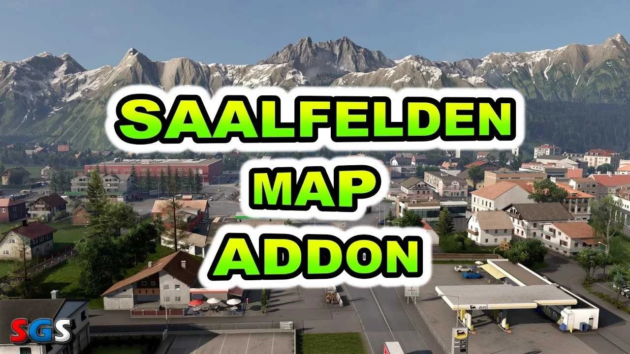 Saalfelden Map Addon v1.2 Fix - ETS 2