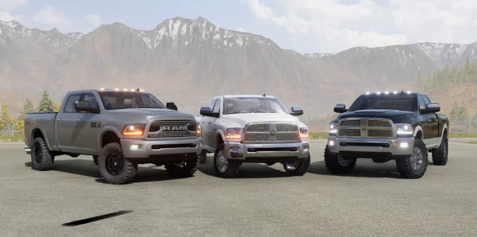 RAM Hd 4th gen 2010-2018 v3.10 - BeamNG.drive