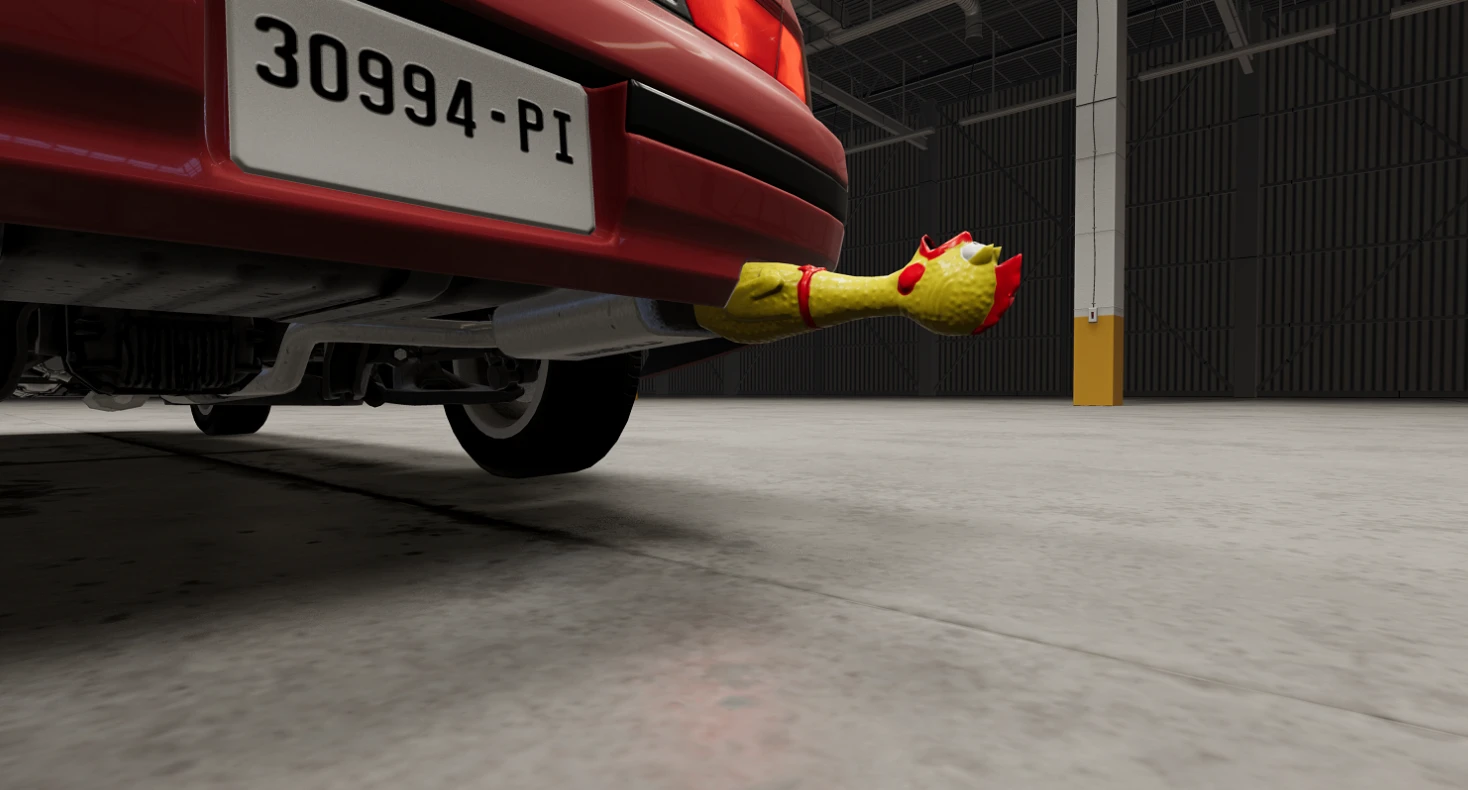 Rubber Chicken Exhaust v0.25 - BeamNG.drive