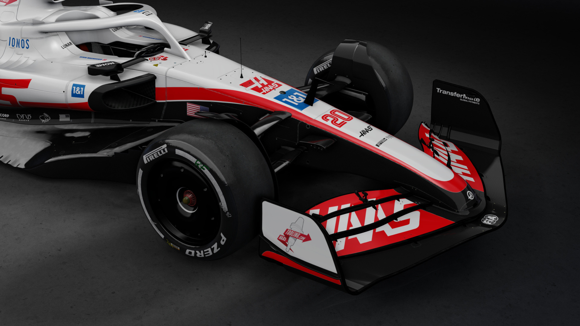 VRC Formula Alpha 2022 HAAS VF22 Livery 1.0 - Assetto Corsa