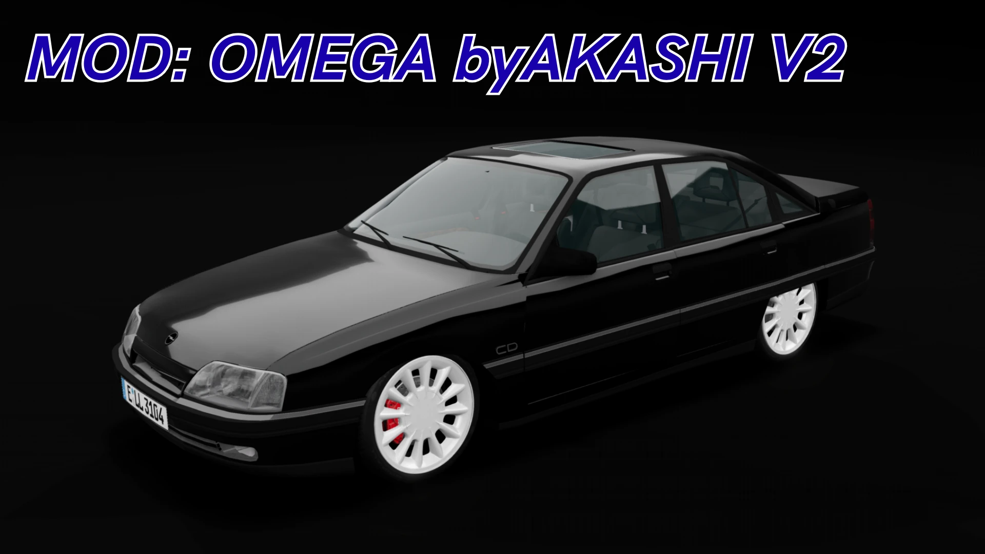 Opel Omega By AKASHIDRIFTER V2 (Car Brazilian OMEGA) V2 - BeamNG.drive