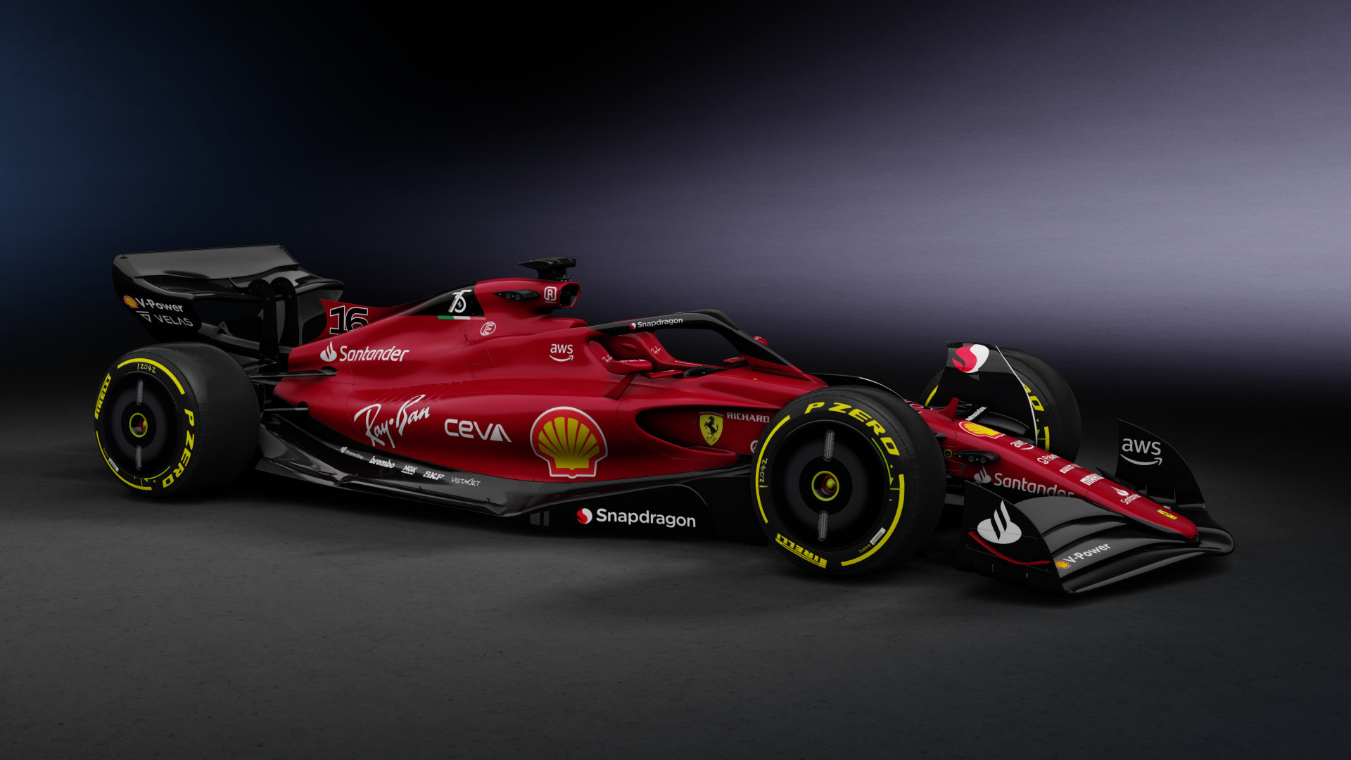 RSS Formula Hybrid X Evo Ferrari F1-75 Livery 1.6 - Assetto Corsa