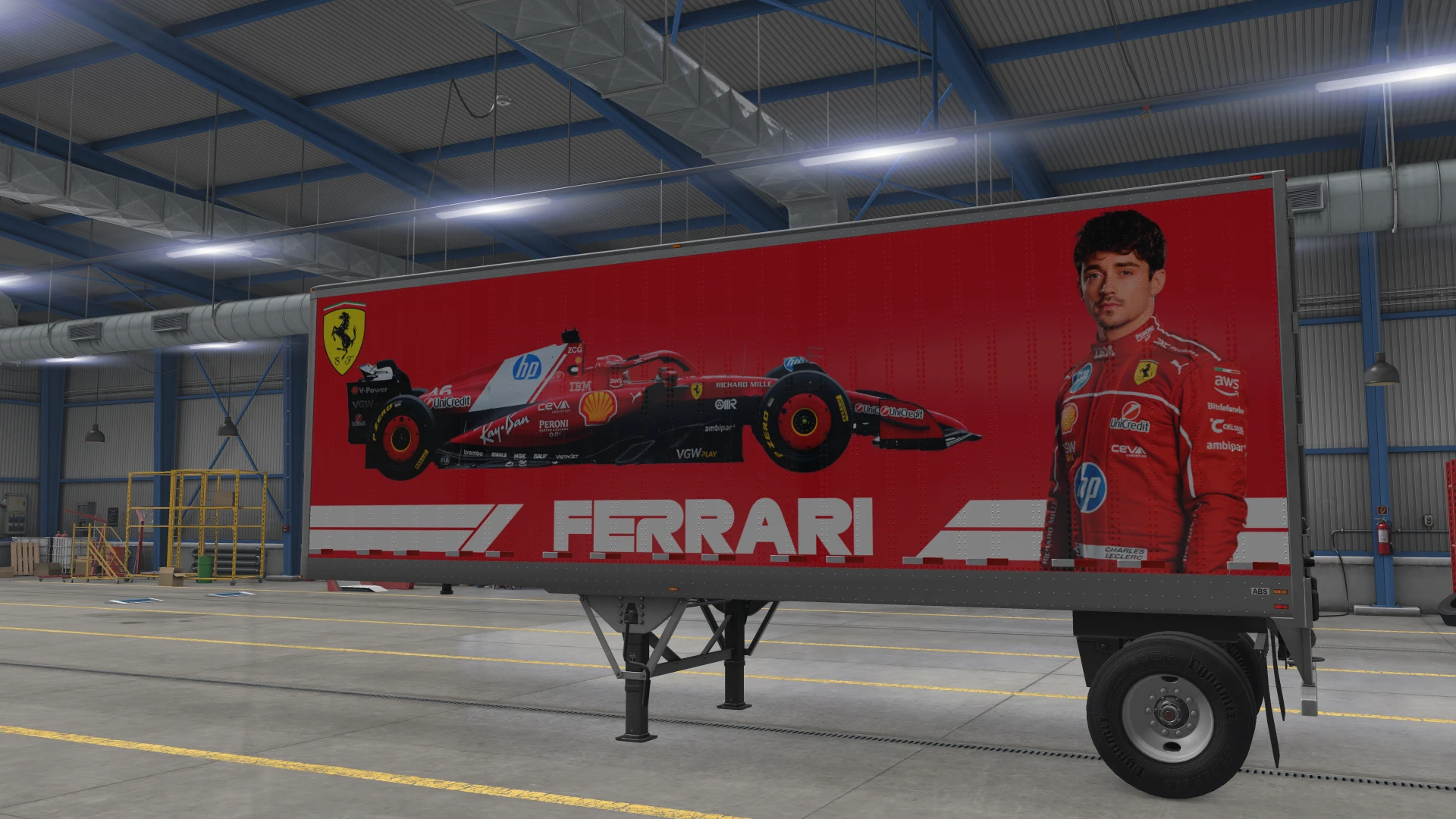 Combo Trailer Formula 1 Skins 1.0 - ATS