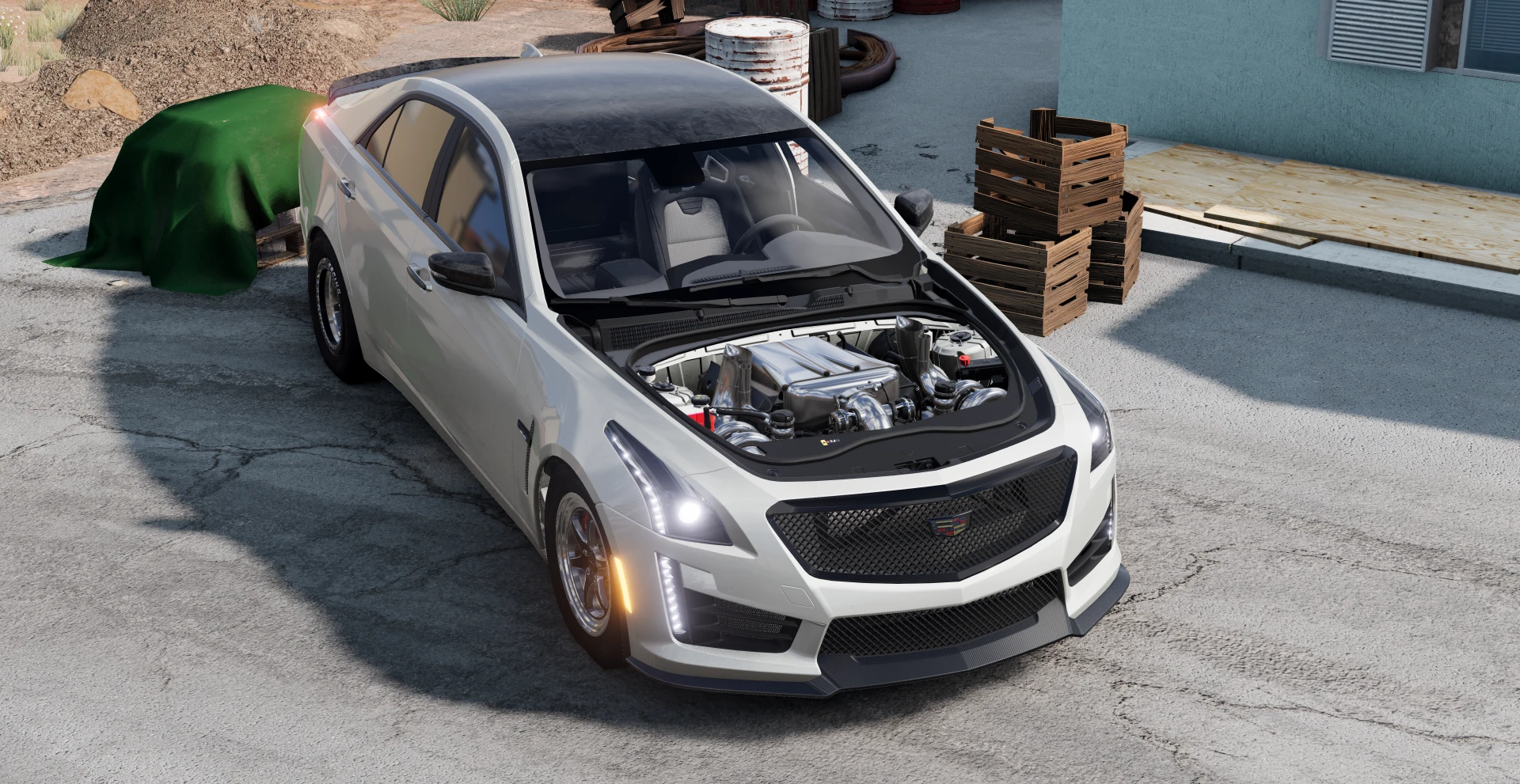 Cadillac CTSV Gen 3 Beta Drop V1 0.3 - BeamNG.drive