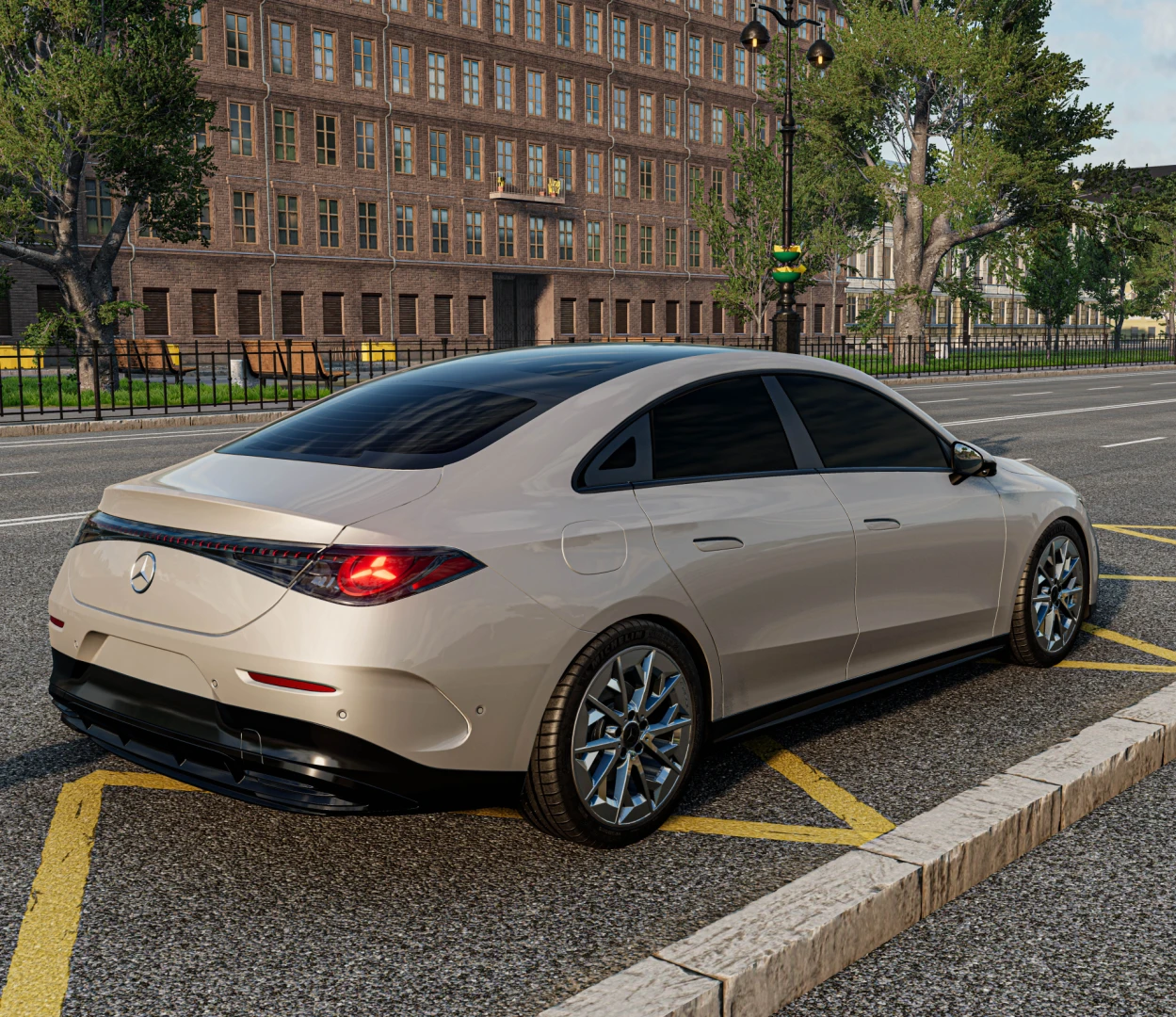 2026 Mercedes-Benz CLA-Class EV 1.2 - BeamNG.drive