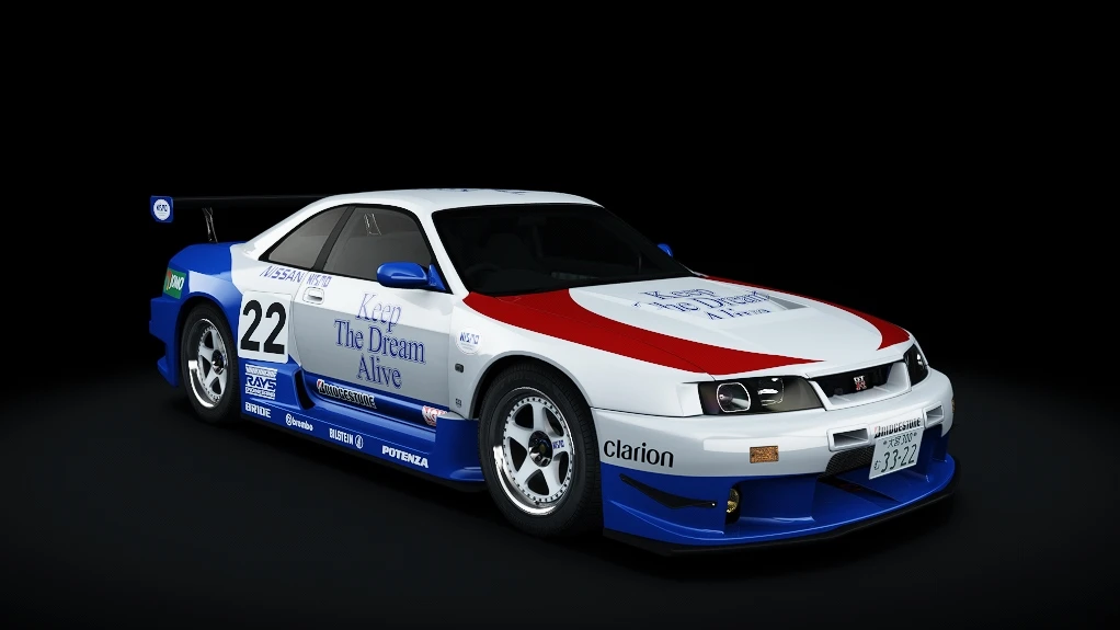 Nissan Skyline R33 GT-R LM Homage v1.0.1 - Assetto Corsa