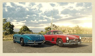 Mercedes Benz 300SL (Gullwing + Roadster) [V1.1] Release - BeamNG.drive