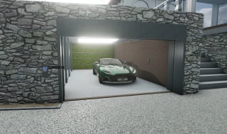 Italy Mansion (with OPENABLE garage doors, gate, and car elevator!) 2 ...