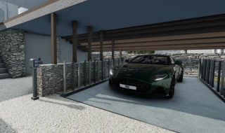 Italy Mansion (with OPENABLE garage doors, gate, and car elevator!) 2 ...