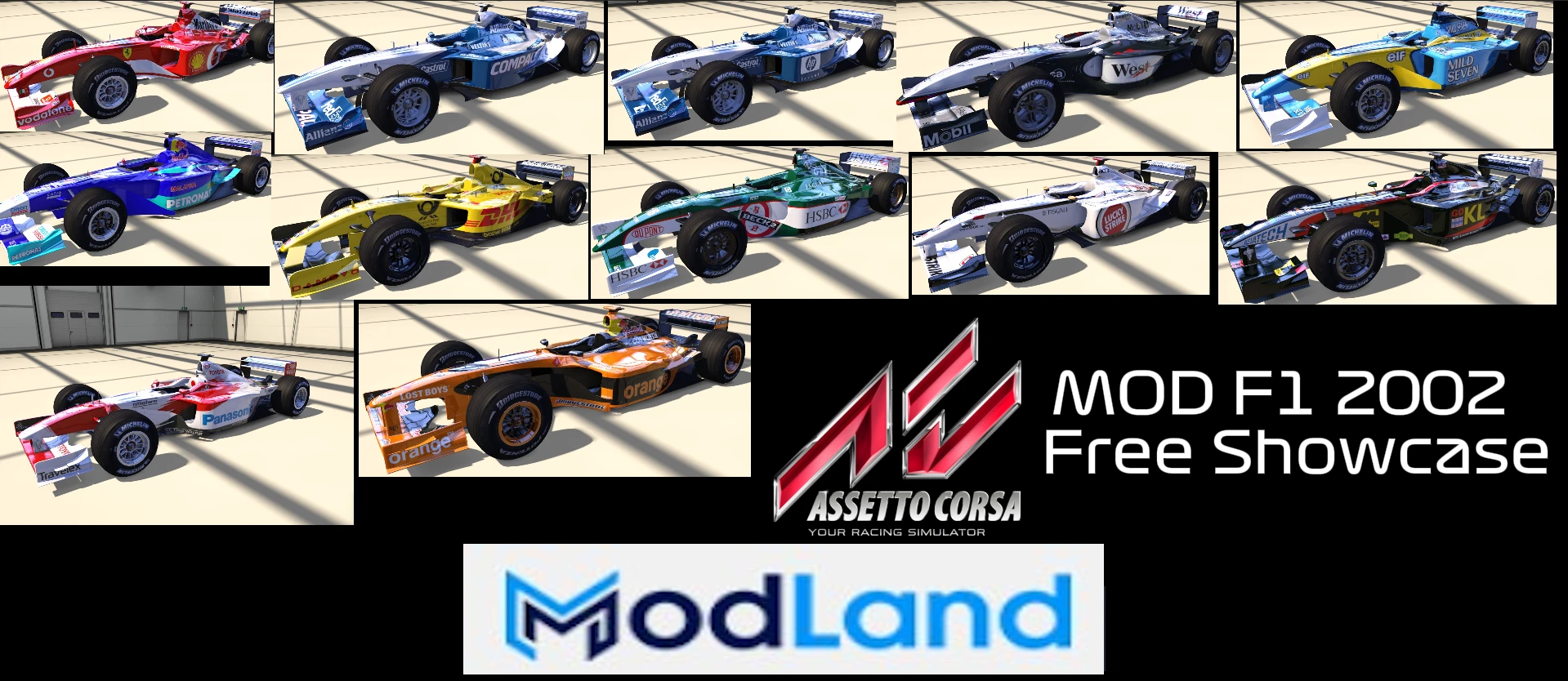 FIA Formula 1 World Championship 2002 Cars 1.0 - Assetto Corsa