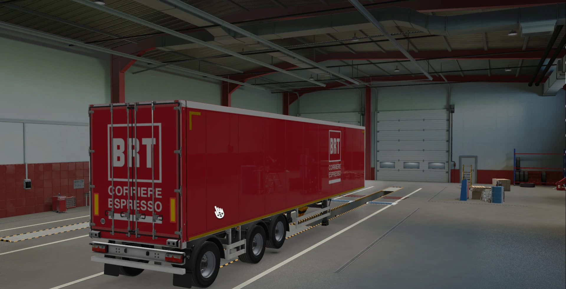 Trailer skin Bartolin Real 1.55 - ETS 2