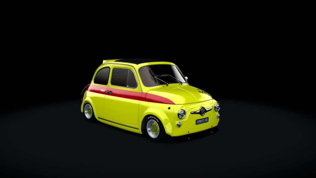 Abarth 595 hellspec (Motorbike Engine Swap) 1.1 - Assetto Corsa