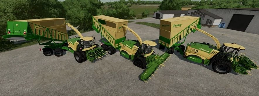 Krone Big X 1180 Cargo v 1.0.5.0 - FS25