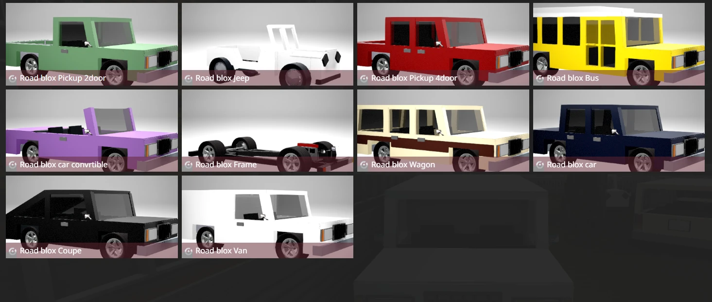 Roblox car pack 1.0 - BeamNG.drive