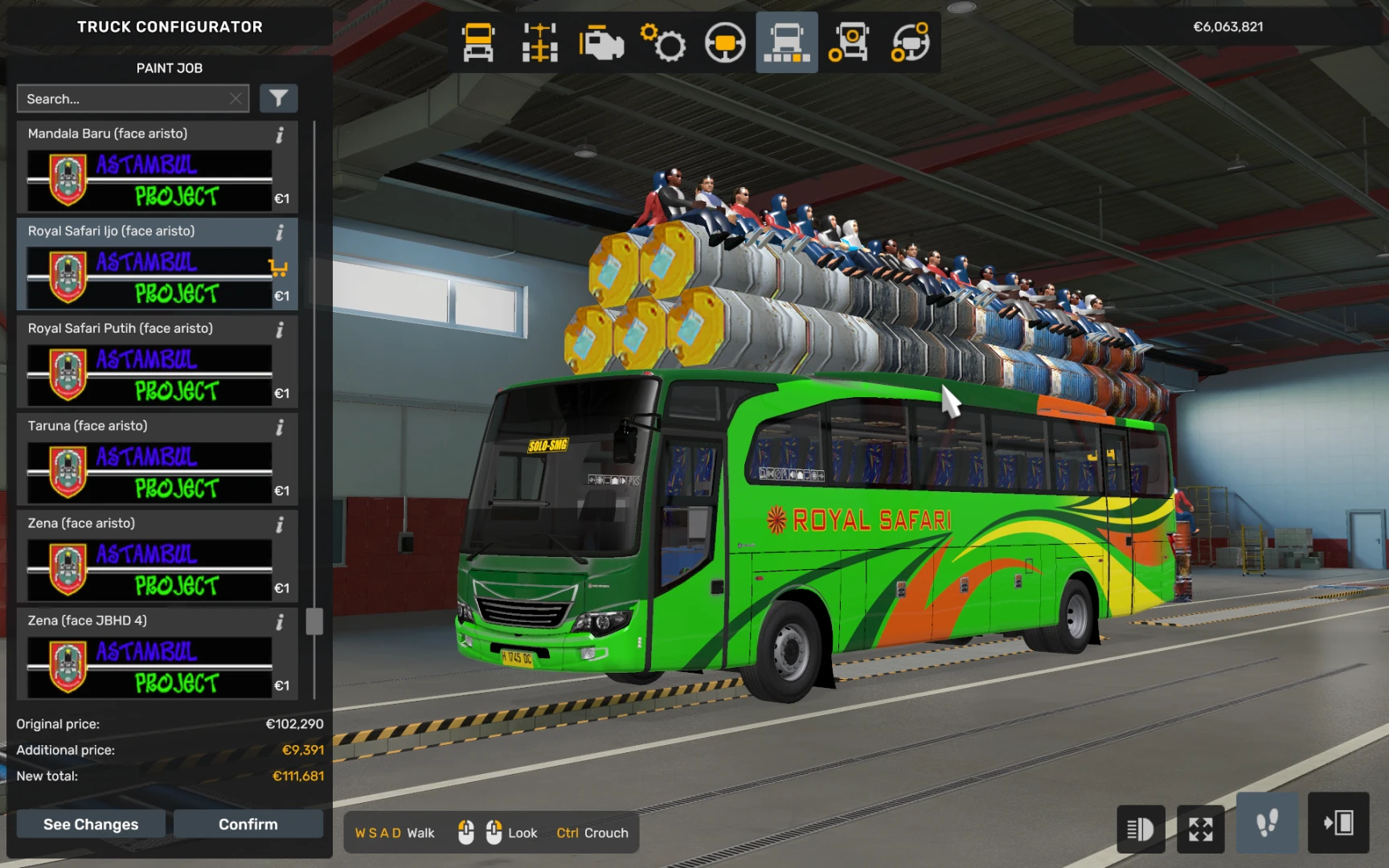 Overloaded Bus Travego 2.0 - ETS 2