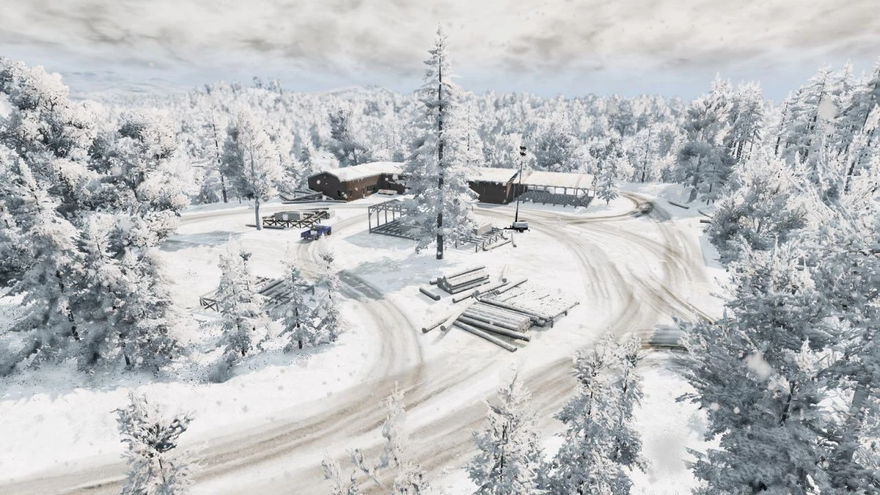 East Coast Snowing 1.4 - BeamNG.drive