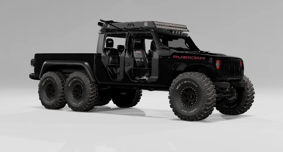 Jeep Gladiator Rubicon 2021 v2.13 - BeamNG.drive