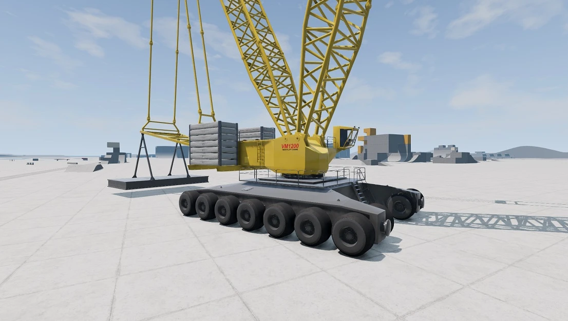 Massive Crane v2.05 - BeamNG.drive