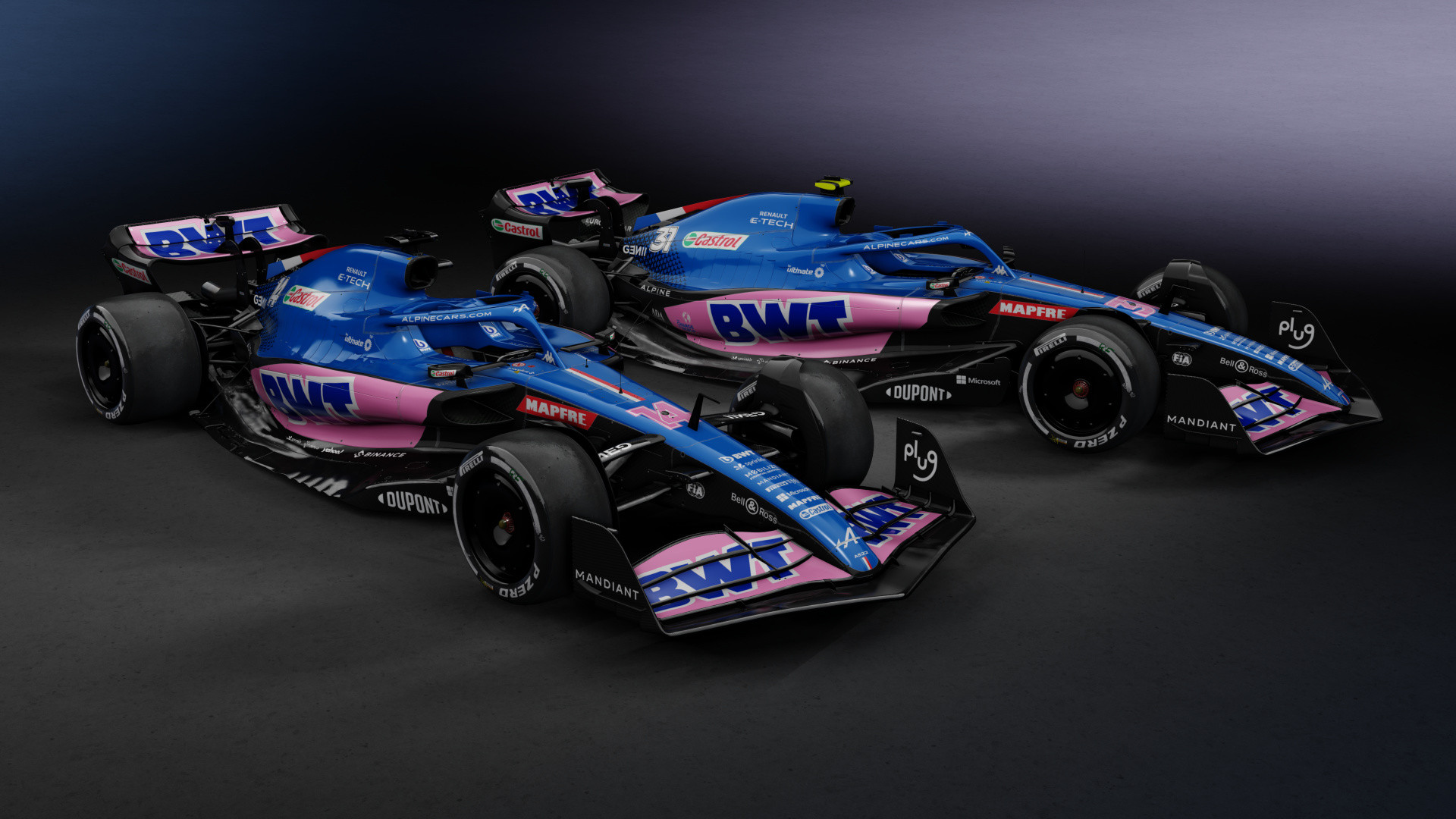 VRC Formula Alpha 2022 Alpine A522 Livery 1.0 - Assetto Corsa