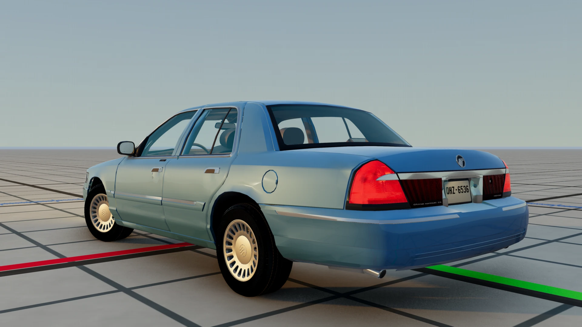 Mercury Grand Marquis 1998 V1 - BeamNG.drive