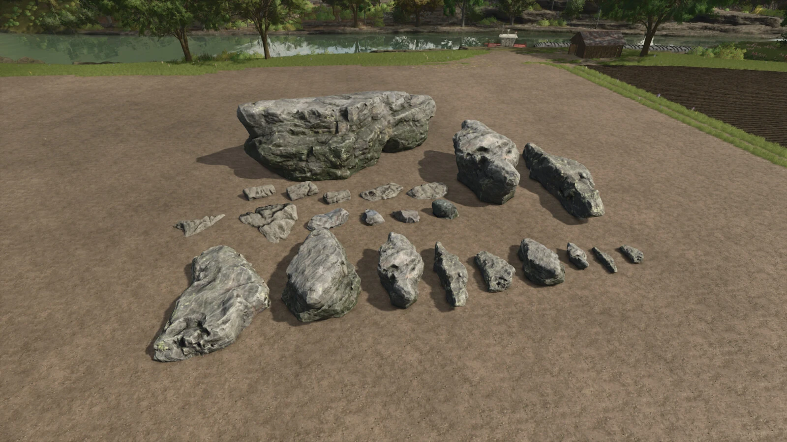 Decorative Rocks 1.0 - FS25