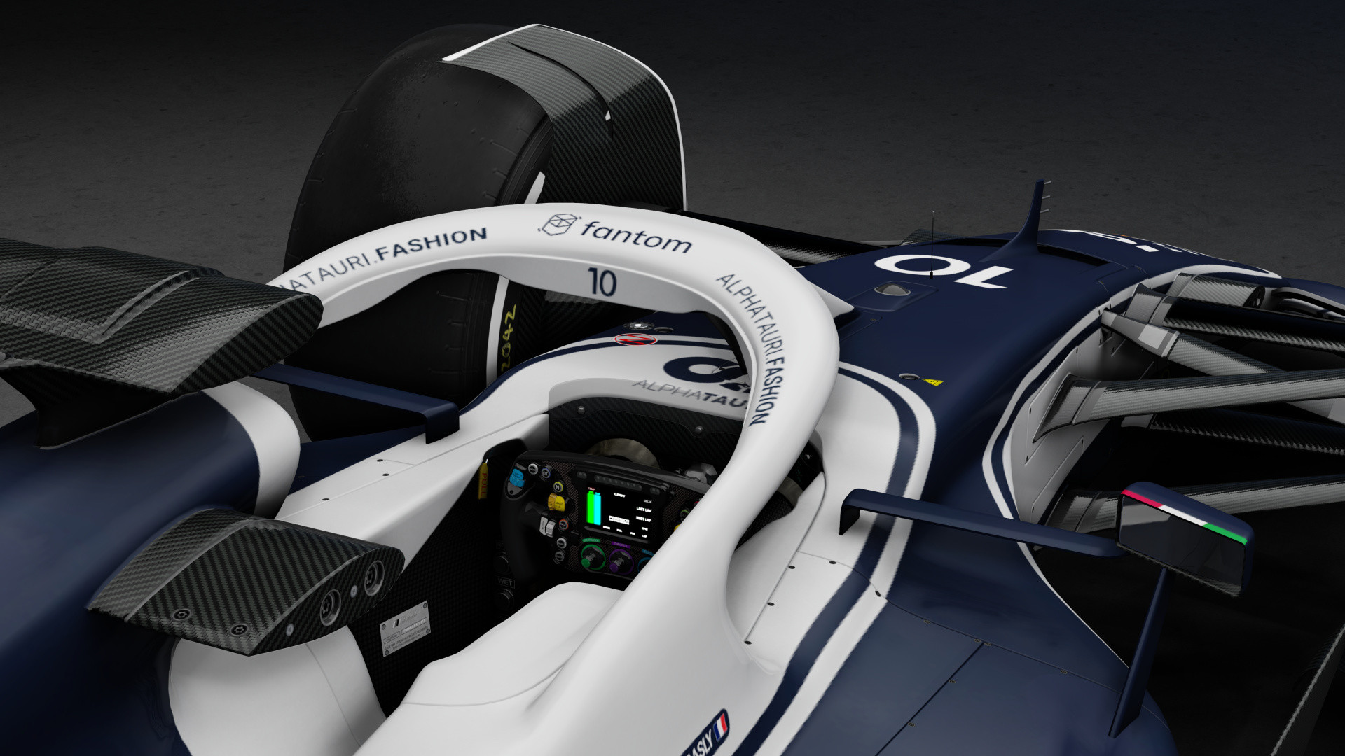 RSS Formula Hybrid X Evo Alpha Tauri AT03 Livery 1.4 - Assetto Corsa