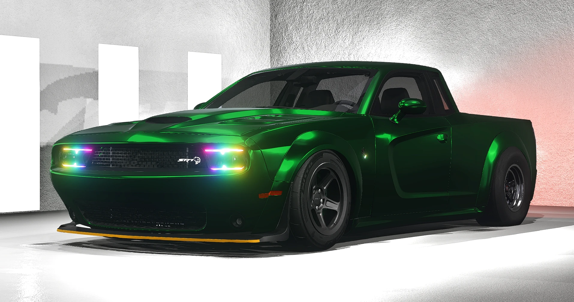 Redline Mods Dodge Challenger Custom 1.0 - BeamNG.drive