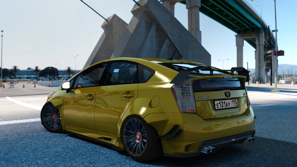 Toyota Prius Gen3 LibertyWalk 2JZ 1.1 - Assetto Corsa