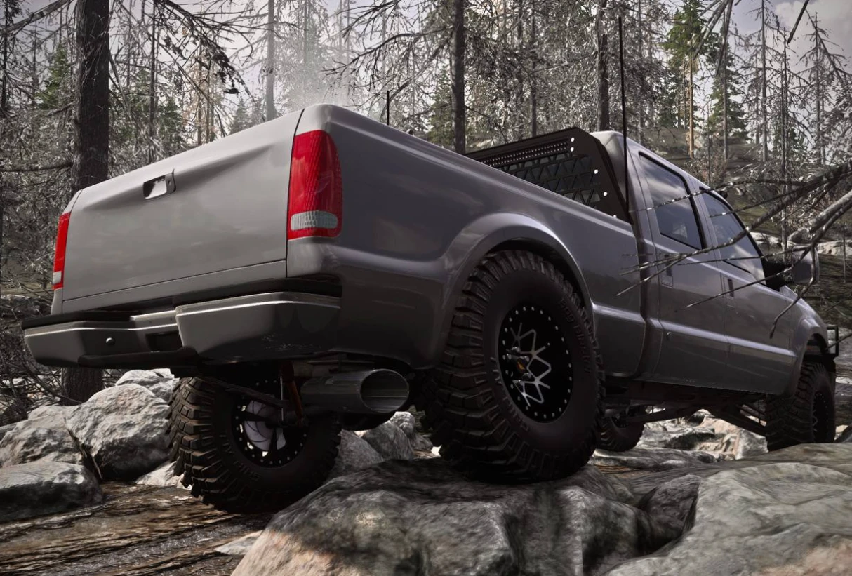 MOD Ford F250 v1.0 4.2 - BeamNG.drive
