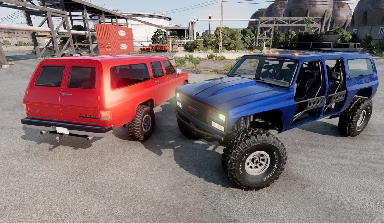 MOD GMC/Chevrolet Suburban v2.02 2.2 - BeamNG.drive