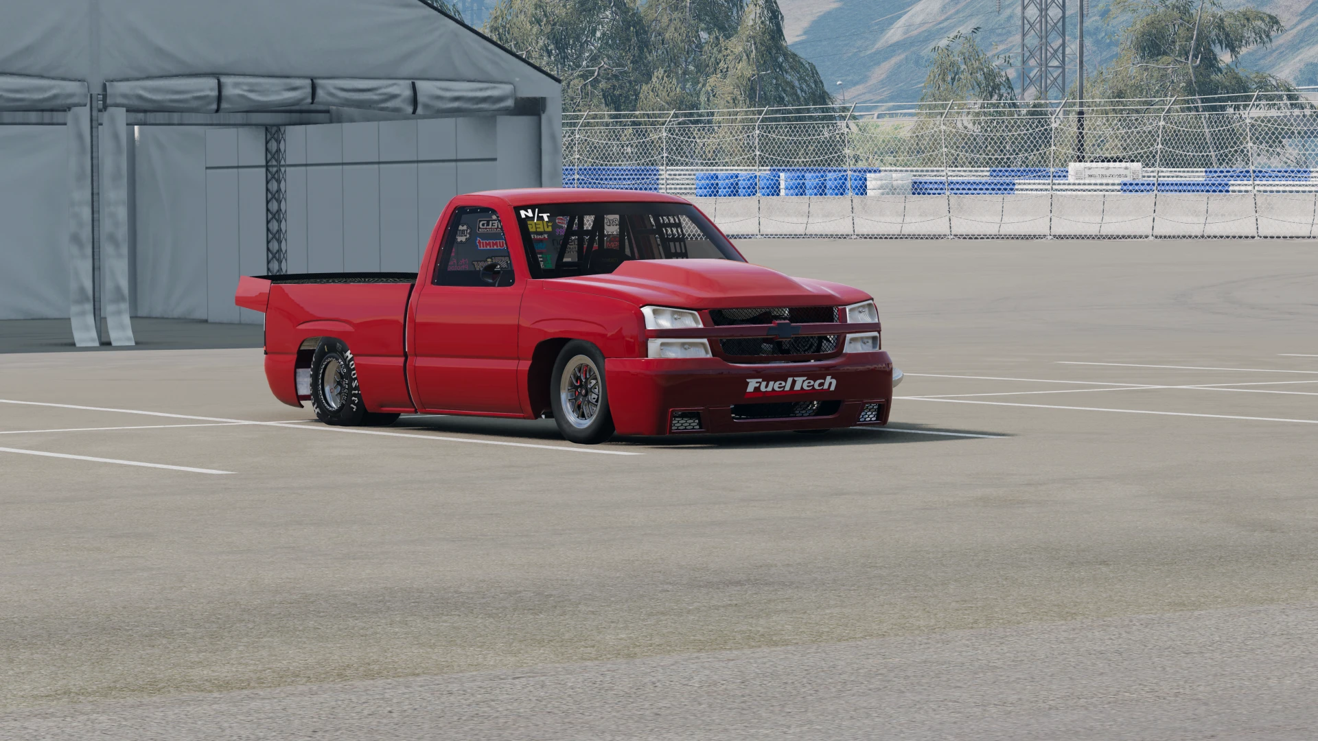 New Updated Cateye Drag Truck 1.1 - BeamNG.drive