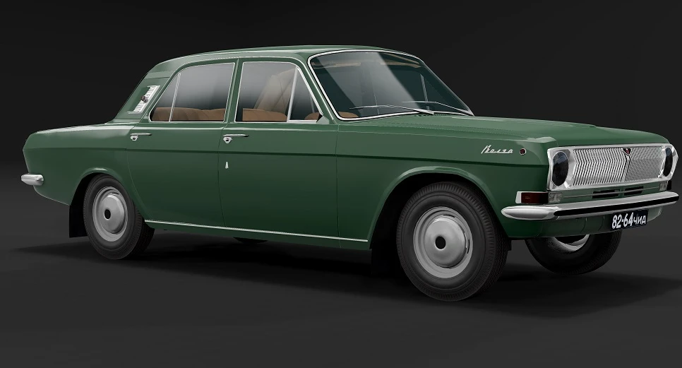 Gaz Volga 24-14 v2.05 - BeamNG.drive