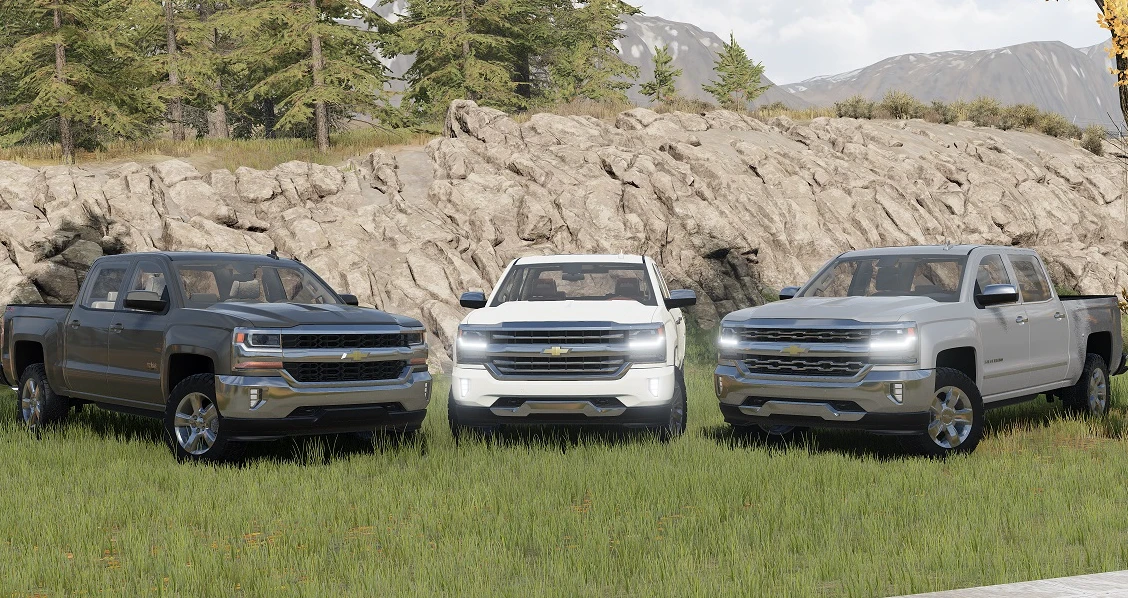 Chevrolet Silverado 2016-18 v2.25 - BeamNG.drive