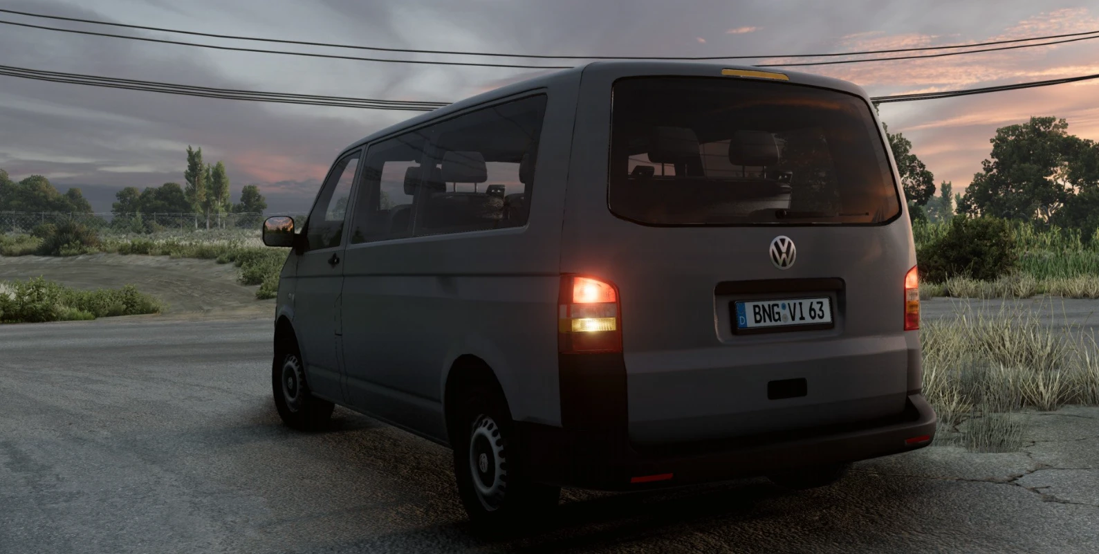 Volkswagen T5+FL Transporter Huge Pack v4.30 - BeamNG.drive