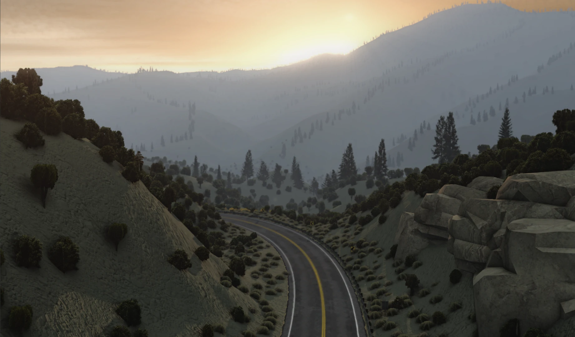 LA Canyons 1.0 - BeamNG.drive