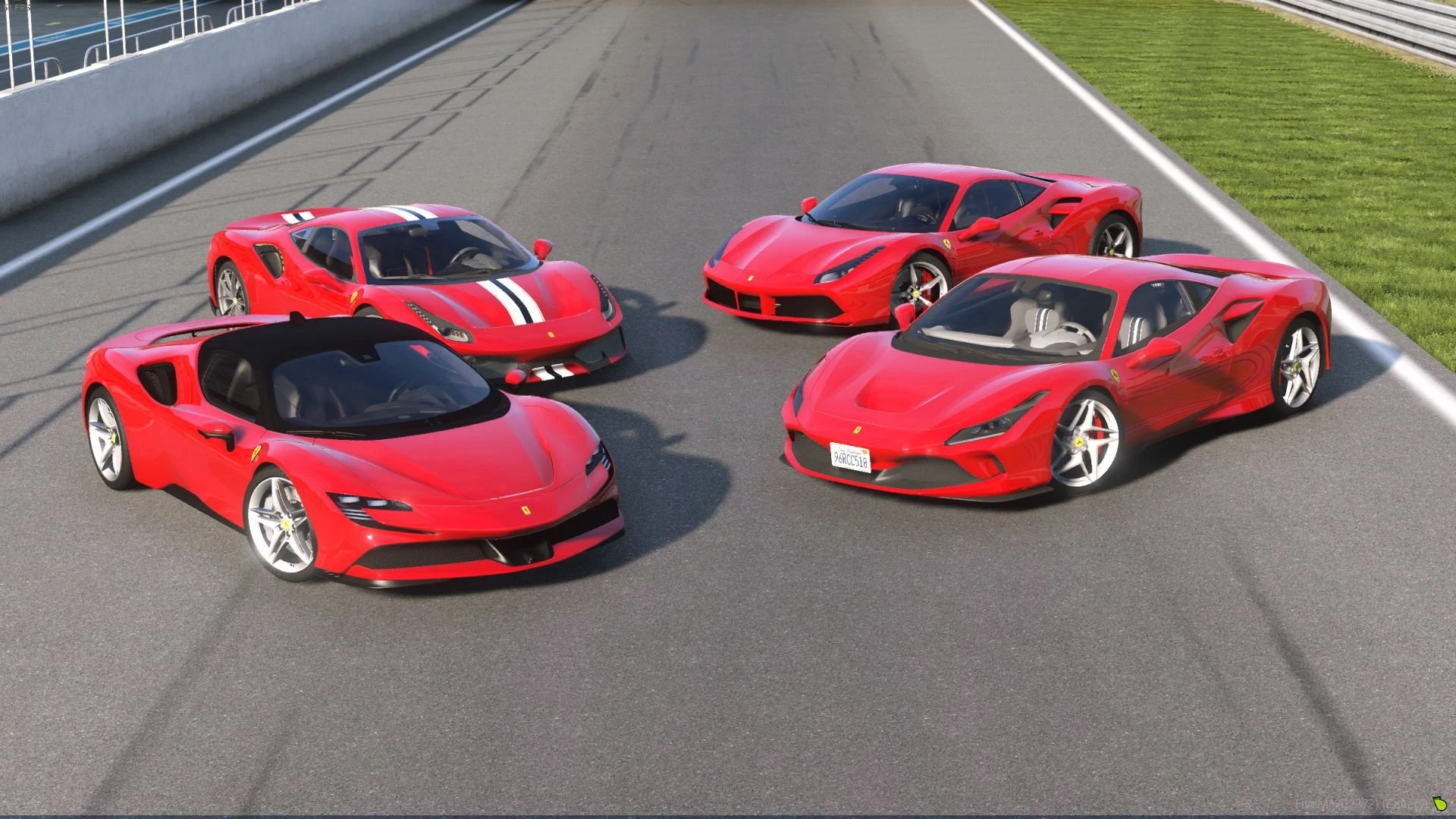 Ferrari 488/F8/SF90 (F154) Engine Sound 1.1 - GTA 5